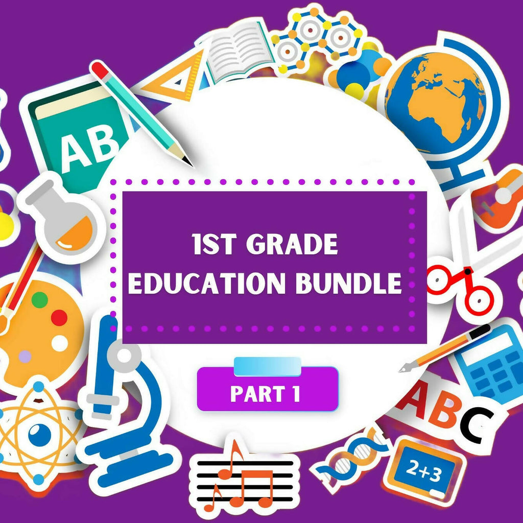 1st Grade Education Bundle Collection -Part 1 – EducationMegaStore.com