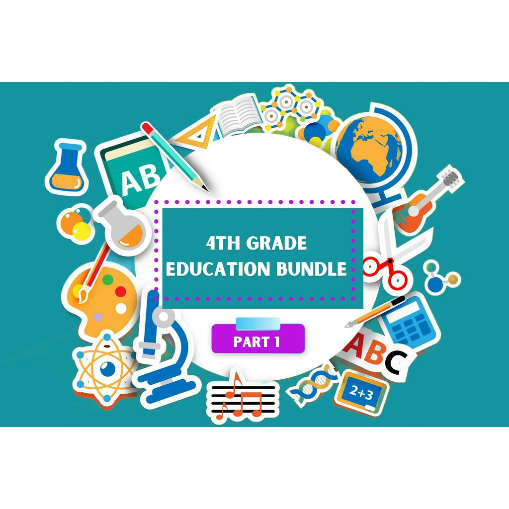 4th Grade Education Bundle Collection -Part 1 – EducationMegaStore.com