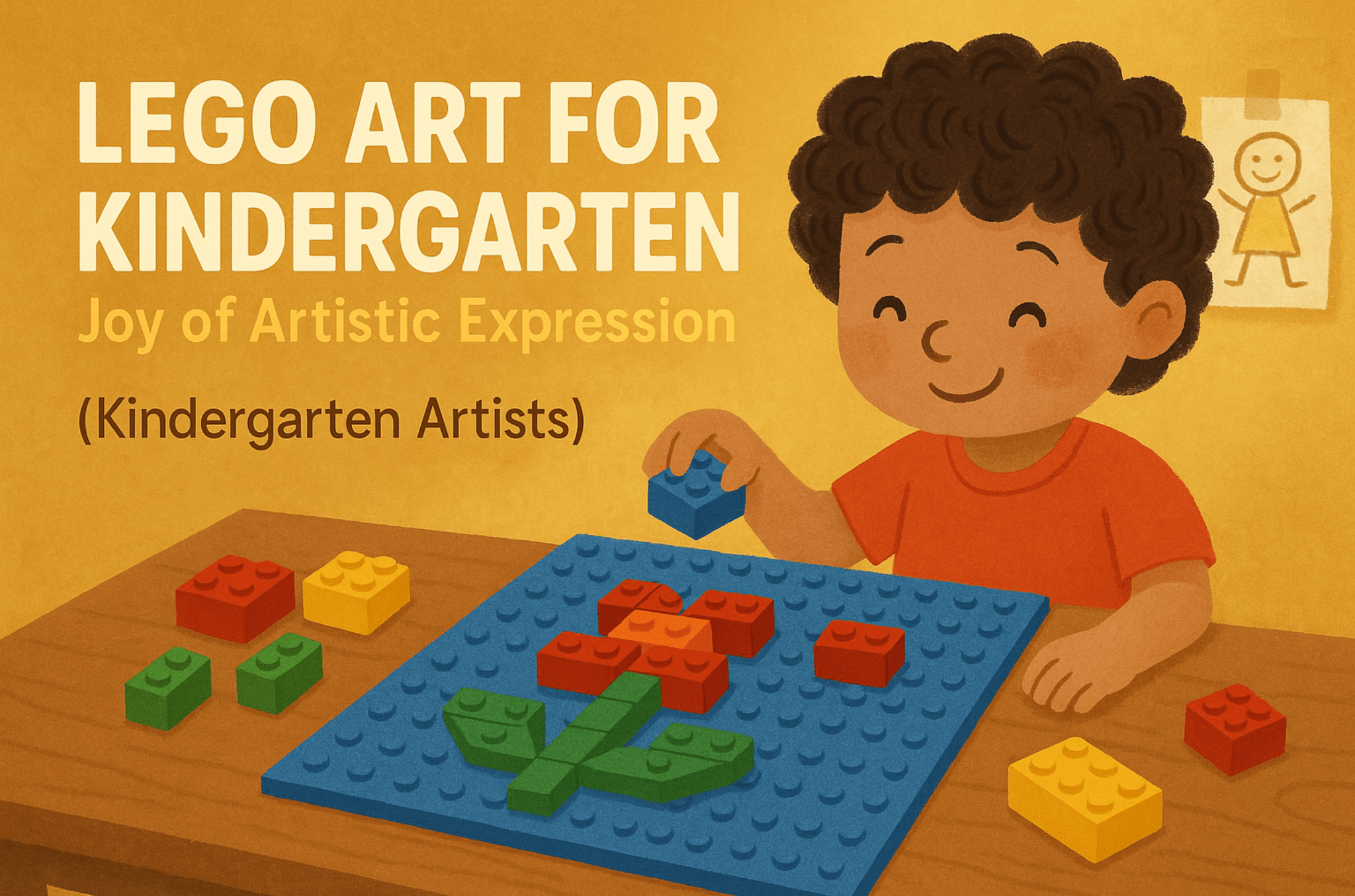 Lego Art for Kindergarten: Joy of Artistic Expression ( Kindergarten A ...