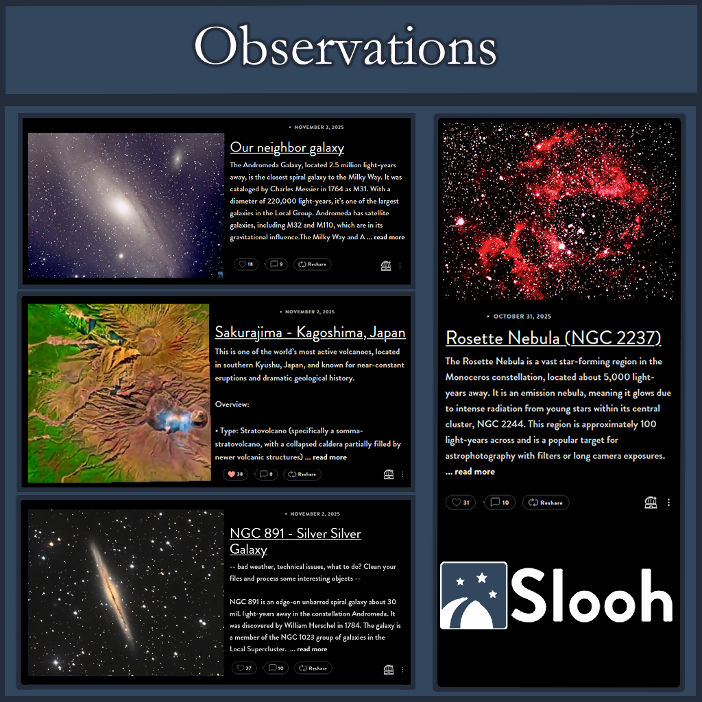 Slooh Advanced Student Astronomy Membership - 1 Year Access to Profess ...